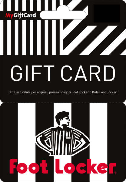 Gift Card Foot Locker: carta prepagata di vari tagli